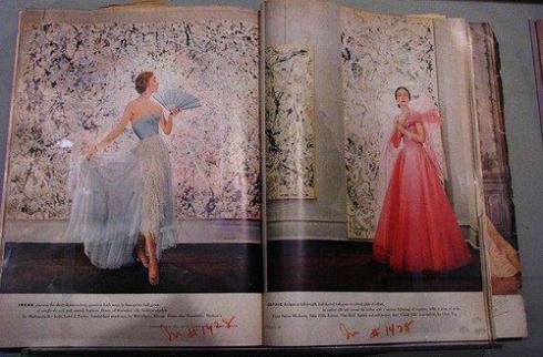 Jackson Pollock’s paintings inspire(d) fashion