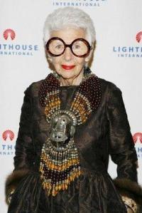 Iris Apfel, a free spirit