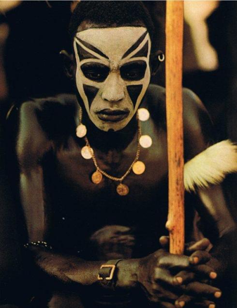 Leni Riefenstahl’s registration of the Nuba tribe