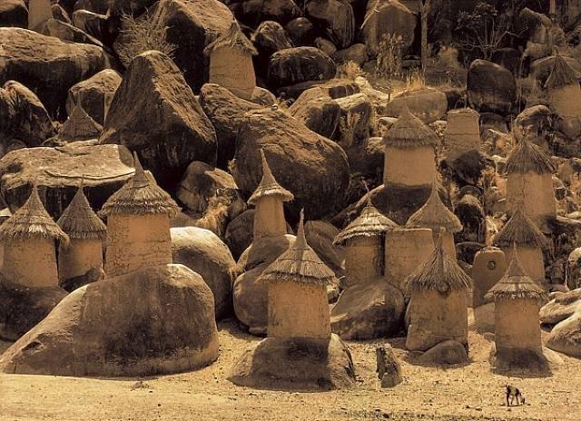 A village of the Nuba