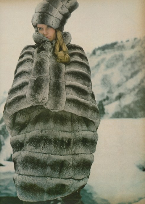 Veruschka in perhaps the Most Epic Fashion Story